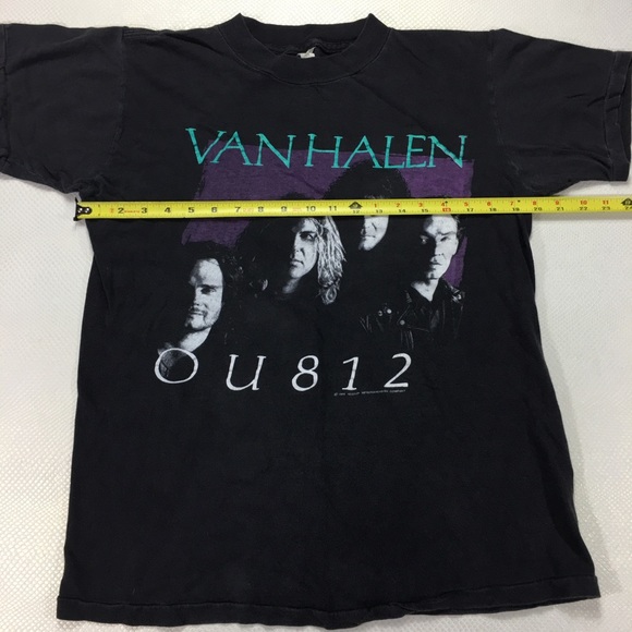 Shirts | Rare 1988 Vintage Van Halen Ou812 Tour Tee Shirt | Poshmark